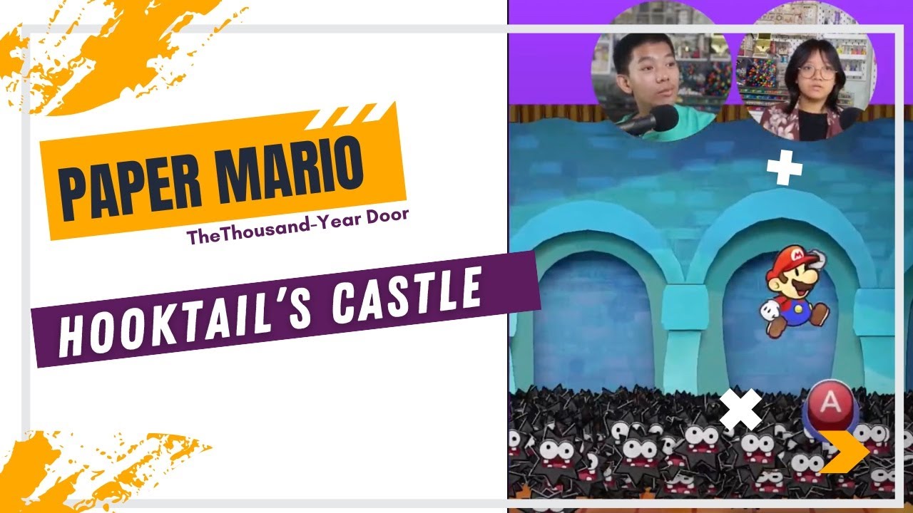 Paper Mario Thousand Year Door Part 3: Hooktail's Castle - YouTube