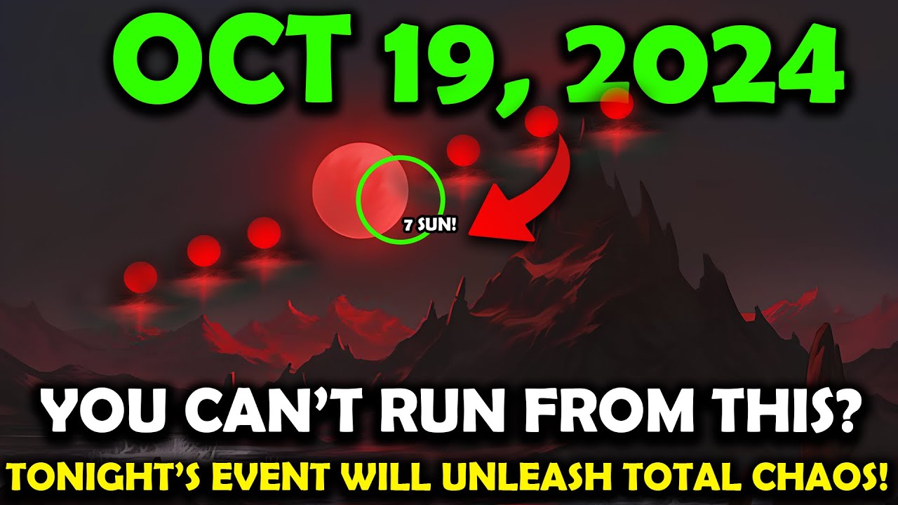 it's coming! 19 October 2024! You Can’t Run From This: Seven Suns Will ...