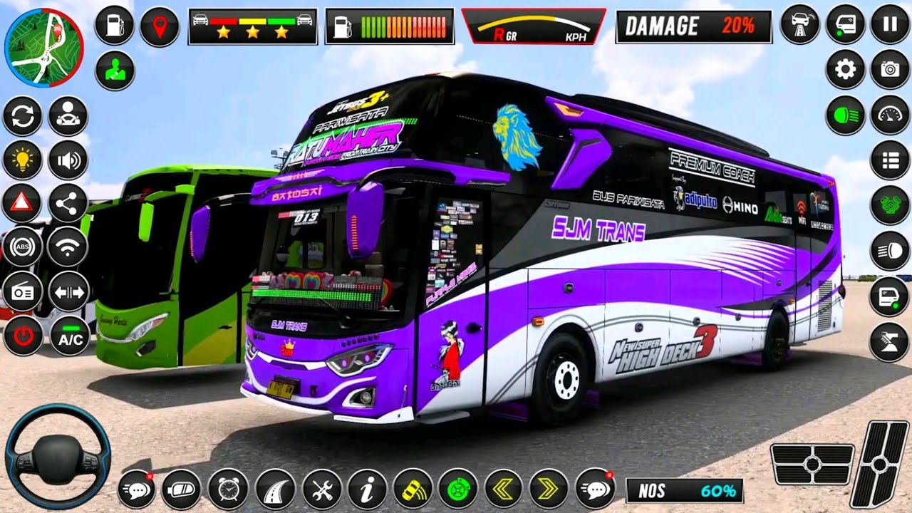Luxury Coach Bus Driving Game - Bus Wala Game - Bus Game Android ...
