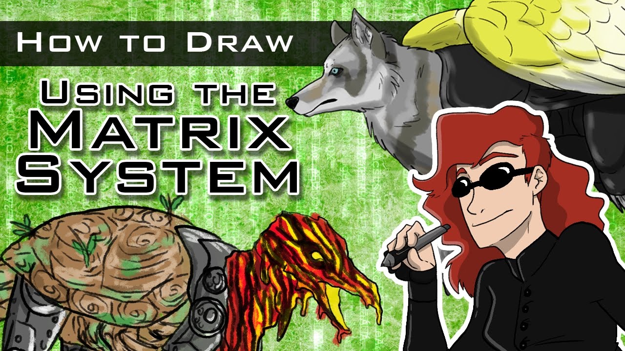 How to Draw Creatures | Monster Matrix - YouTube
