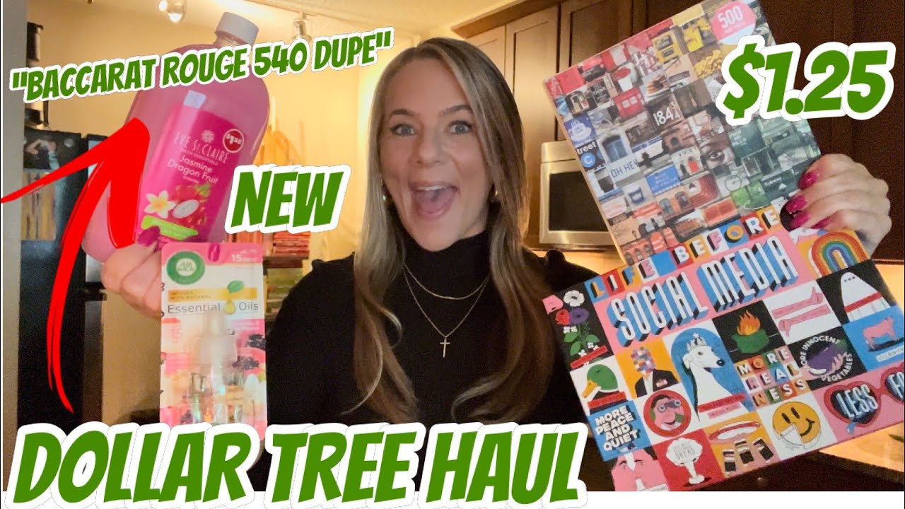 DOLLAR TREE HAUL | NEW | BACCARAT ROUGE 540 DUPE 😱 | AMAZING BRAND NAME ...