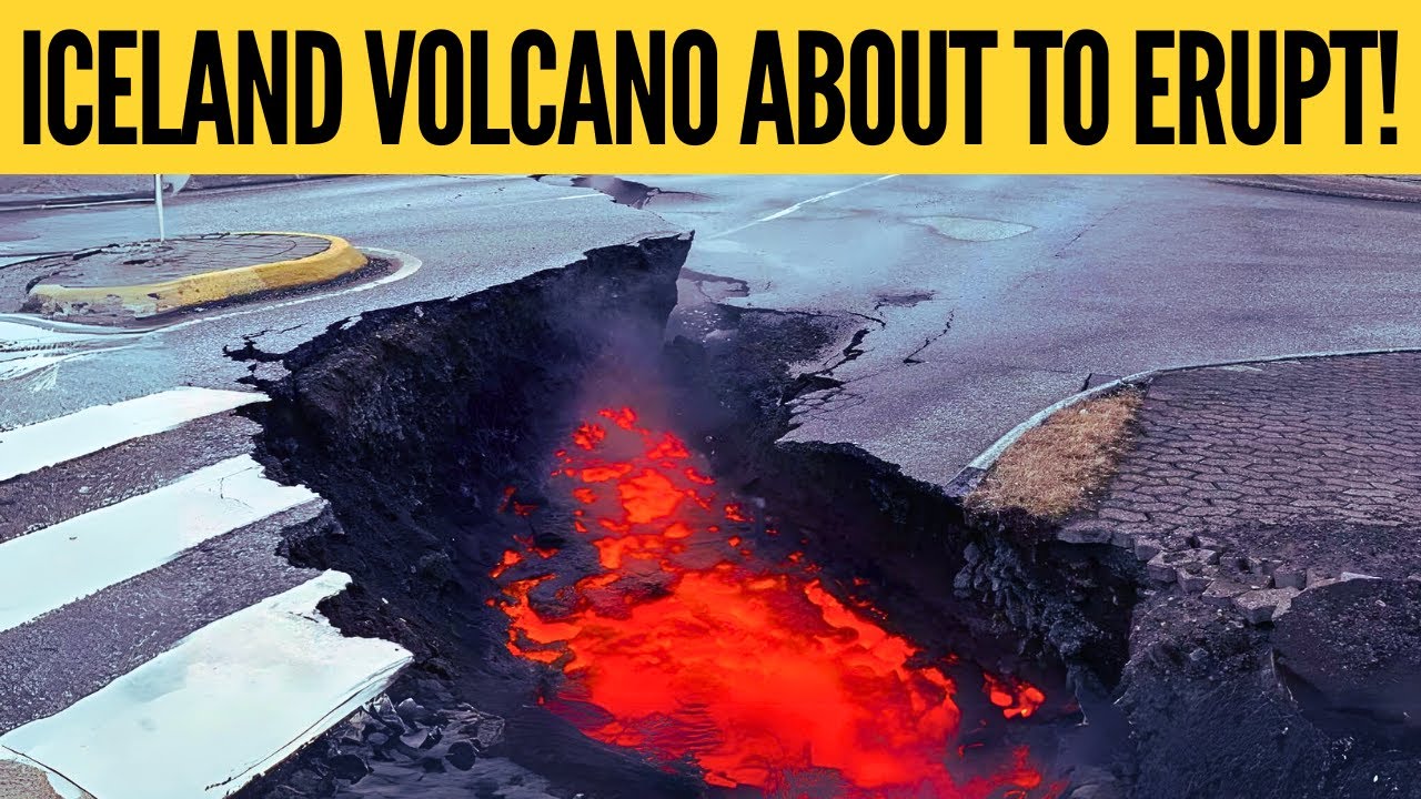 Iceland Volcano: Earth Cracks Open & Magma Very Close To The Surface ...