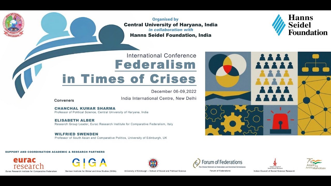 HSF Conference on Federalism in Times of Crisis: BOOKLET - YouTube
