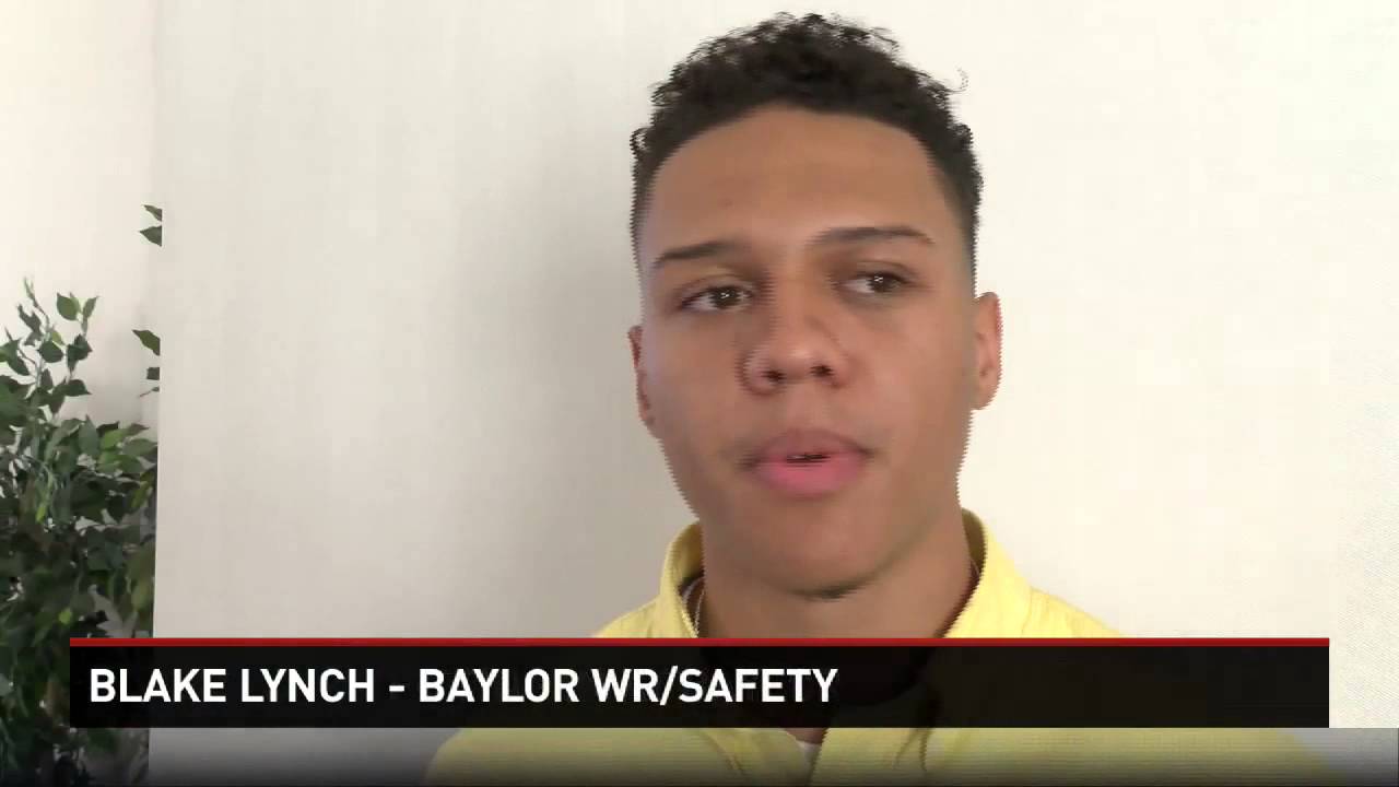 Blake Lynch talks about Baylor Football - YouTube