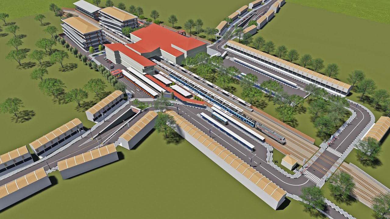 KONSEP PERENCANAAN TOD AREA STASIUN SUDIMARA - YouTube