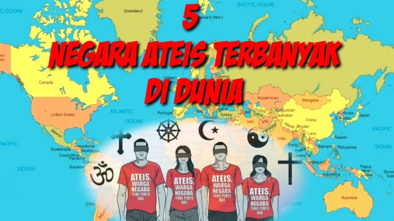 Negara ateis paling banyak di dunia yg tidak percaya pada tuhan sang ...