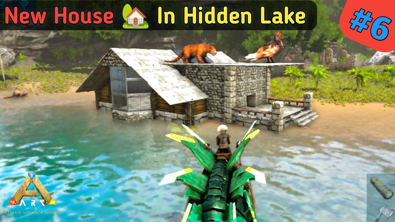 My New Beautiful House in Ark Ultimate Mobile Edition | New Base ...