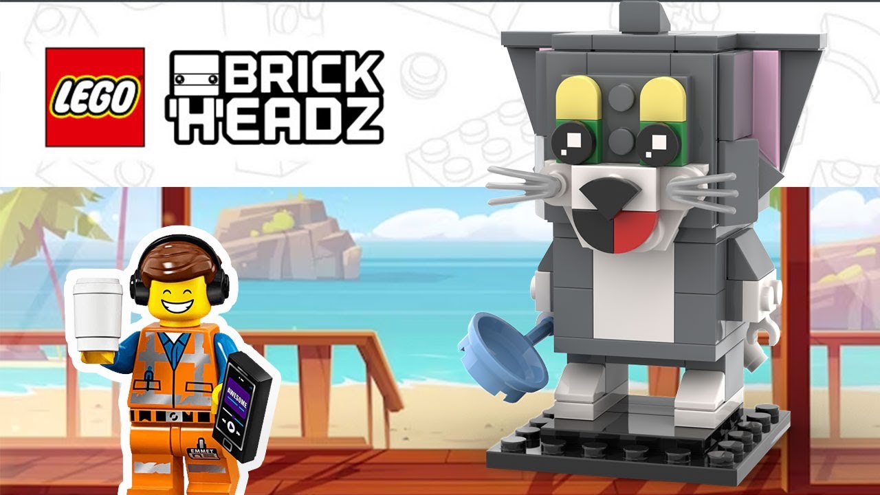 🔥LEGO Brickheadz Cat Tom SET IMPROVES🔥 Speed Build 3D - YouTube