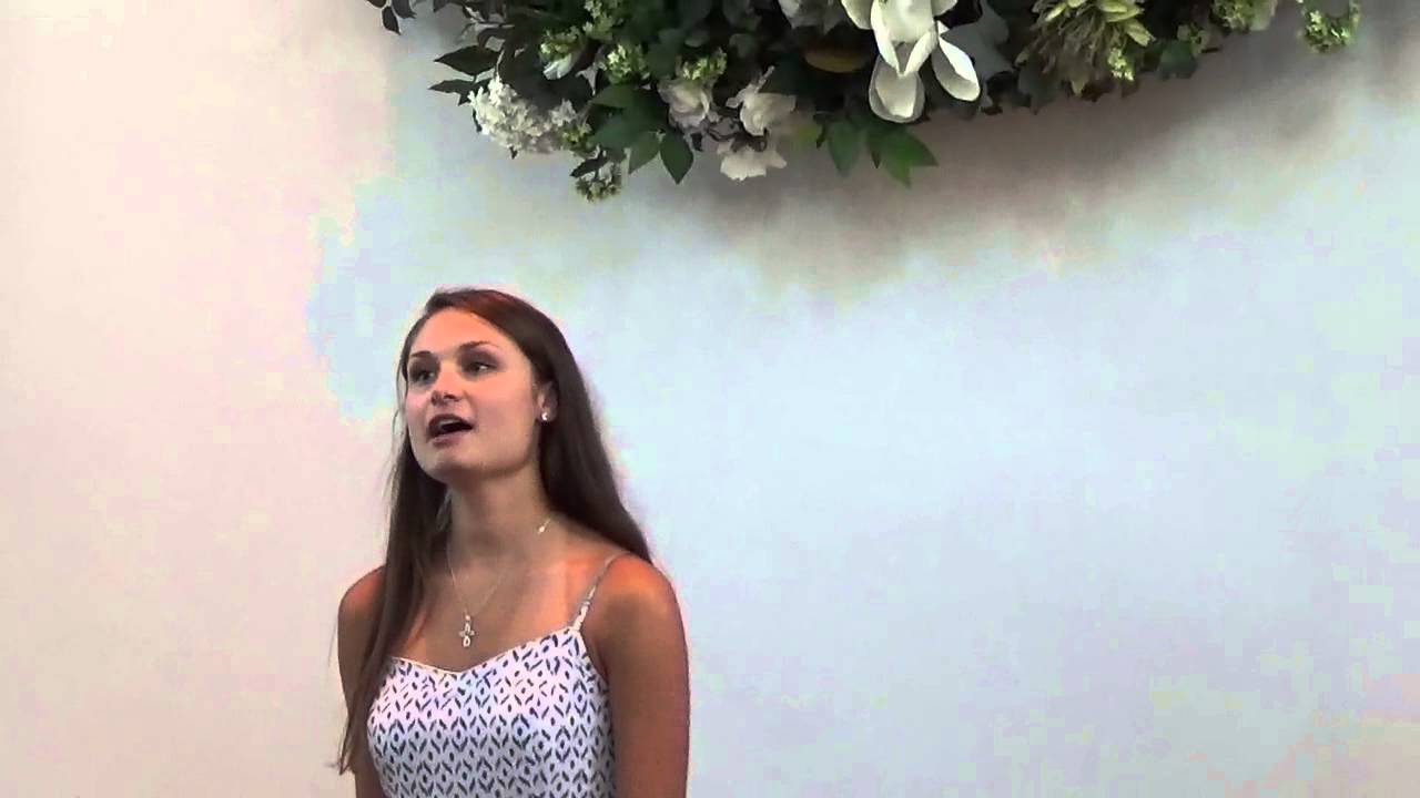 Into the Woods sung by Kristen Rossi - YouTube