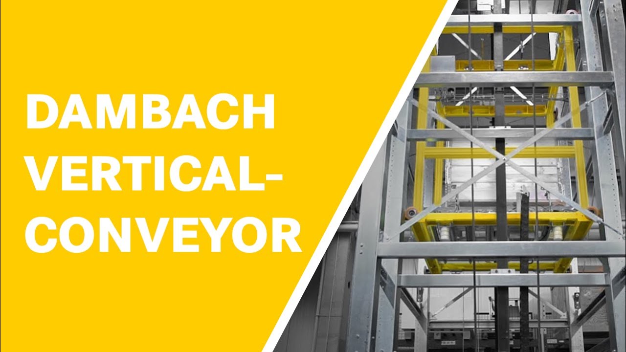 DAMBACH Vertical Conveyor - YouTube