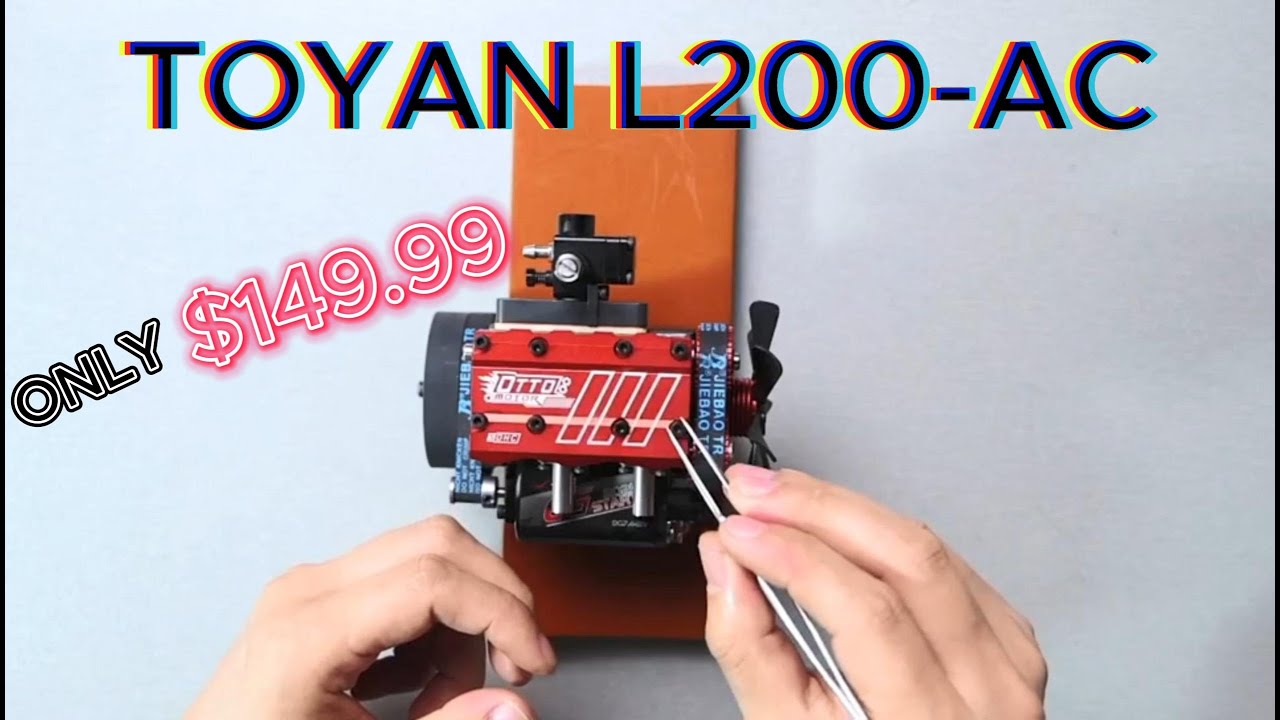 TOYAN L200-AC ENGINE | EngineDIY - YouTube