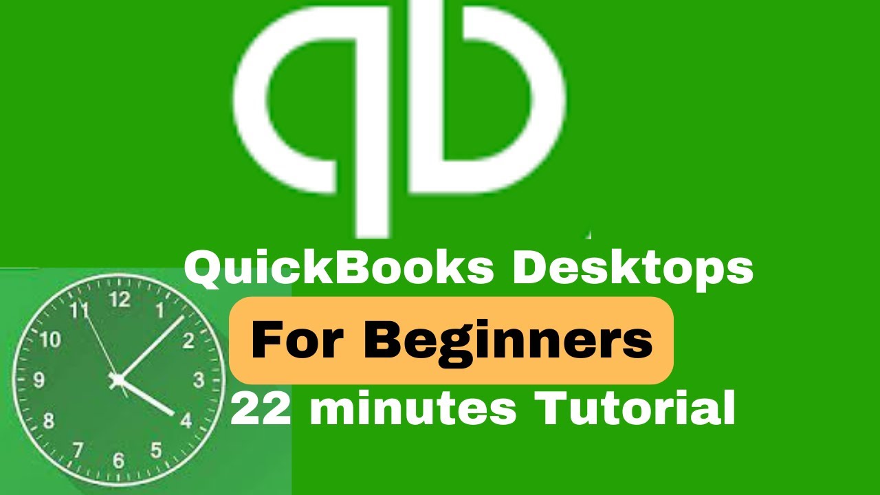 QuickBooks tutorial Part 1 - YouTube