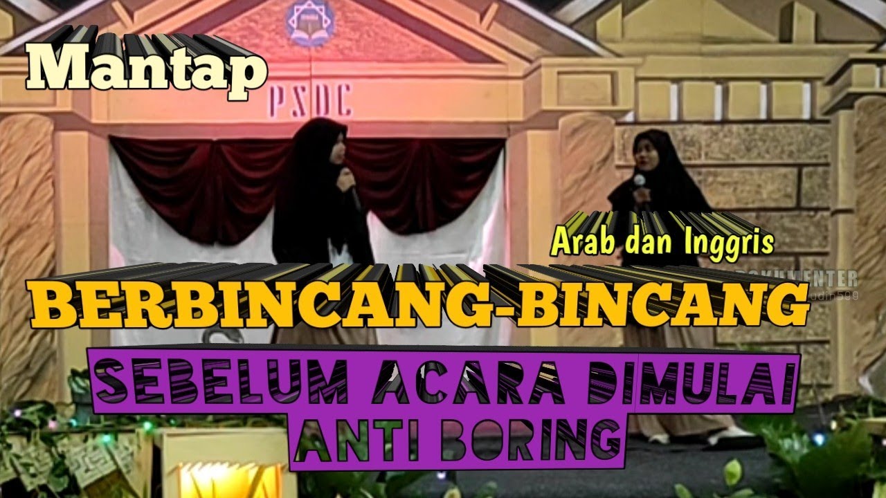 BERBINCANG BINCANG SEBELUM ACARA ANTI BORING - YouTube