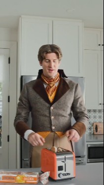 Tom Stourton as Thom for Thomas' Breakfast when U Forget About the Fork ...