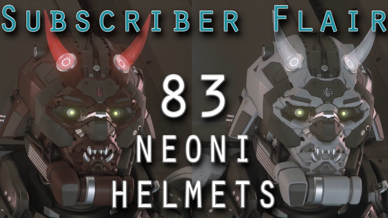 83 Neoni Helmets (Star Citizen Subscriber Flair) - YouTube