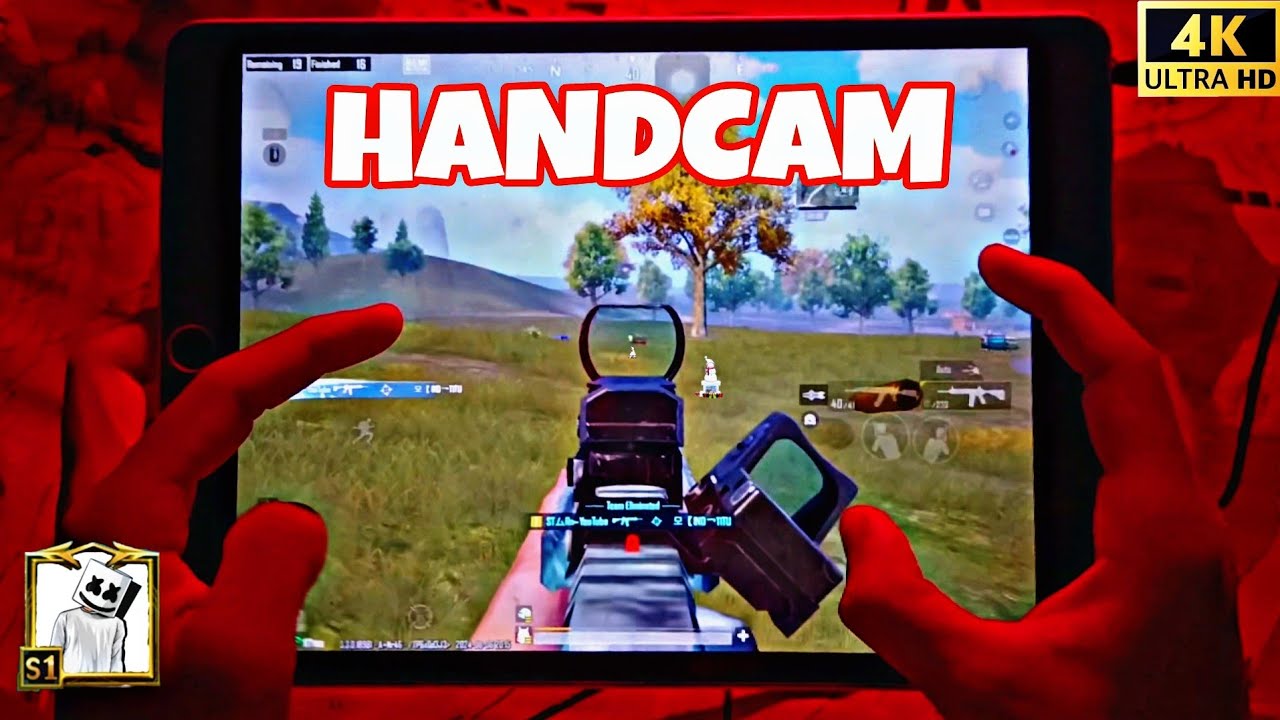 iPAD 9 GEN FASTEST HANDCAM 60 FPS Solo vs Squad 💀🍁🔥 - YouTube