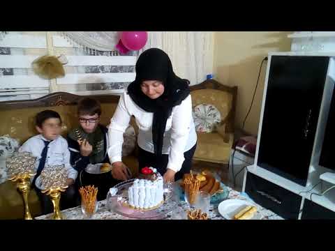 Oğlunun doğum günü