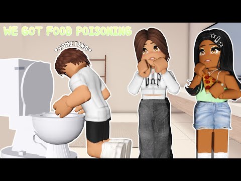WE GOT FOOD POISONING IN BERRY AVENUE | Roleplay