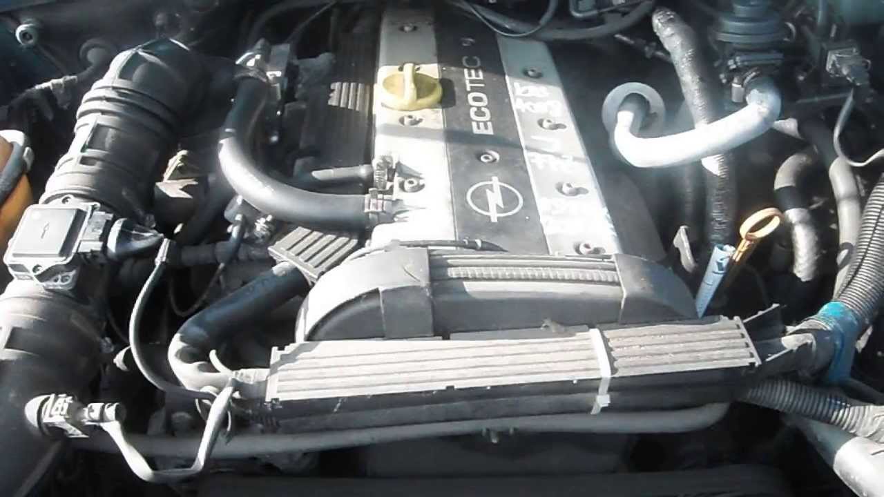 Silnik OPEL OMEGA B X20XEV 2.0 16V 282 000km - YouTube