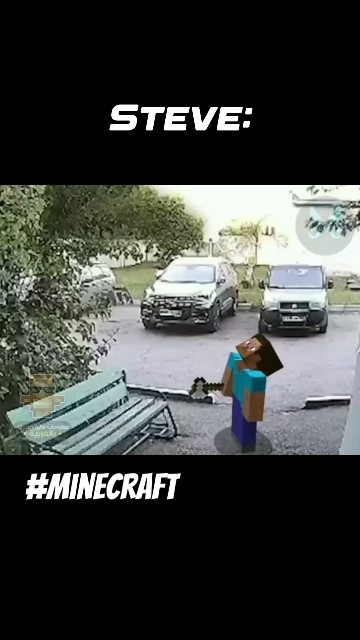 Minecraft : Weird Steve 😂😂....| ماين كرافت: ستيف عامل قلق 😂 ...
