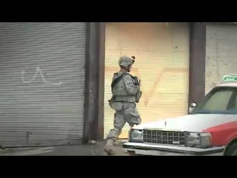 US Army - Solid State - Active Denial Technology (SS-ADT) Combat Simulation [480p] - YouTube