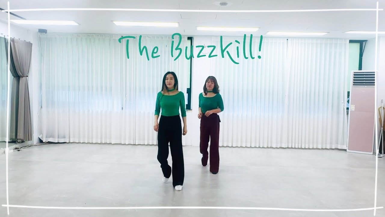 The Buzzkill! LineDance #이설라인댄스 #부천라인댄스#더버즈킬라인댄스 - YouTube