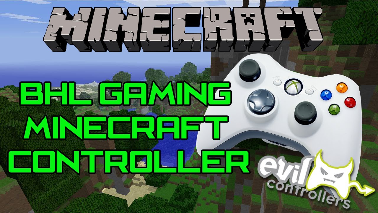 BHL Gaming Minecraft Creeper Controller by Evil Controllers - YouTube