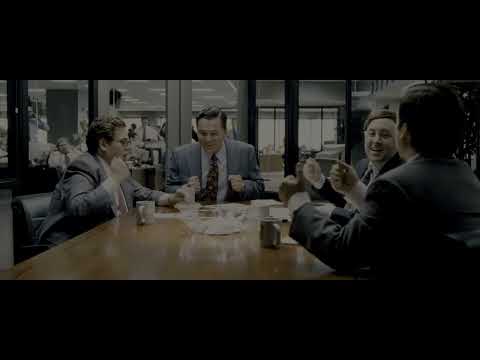 The Wolf of Wall Street American Express Bill Scene (4k)