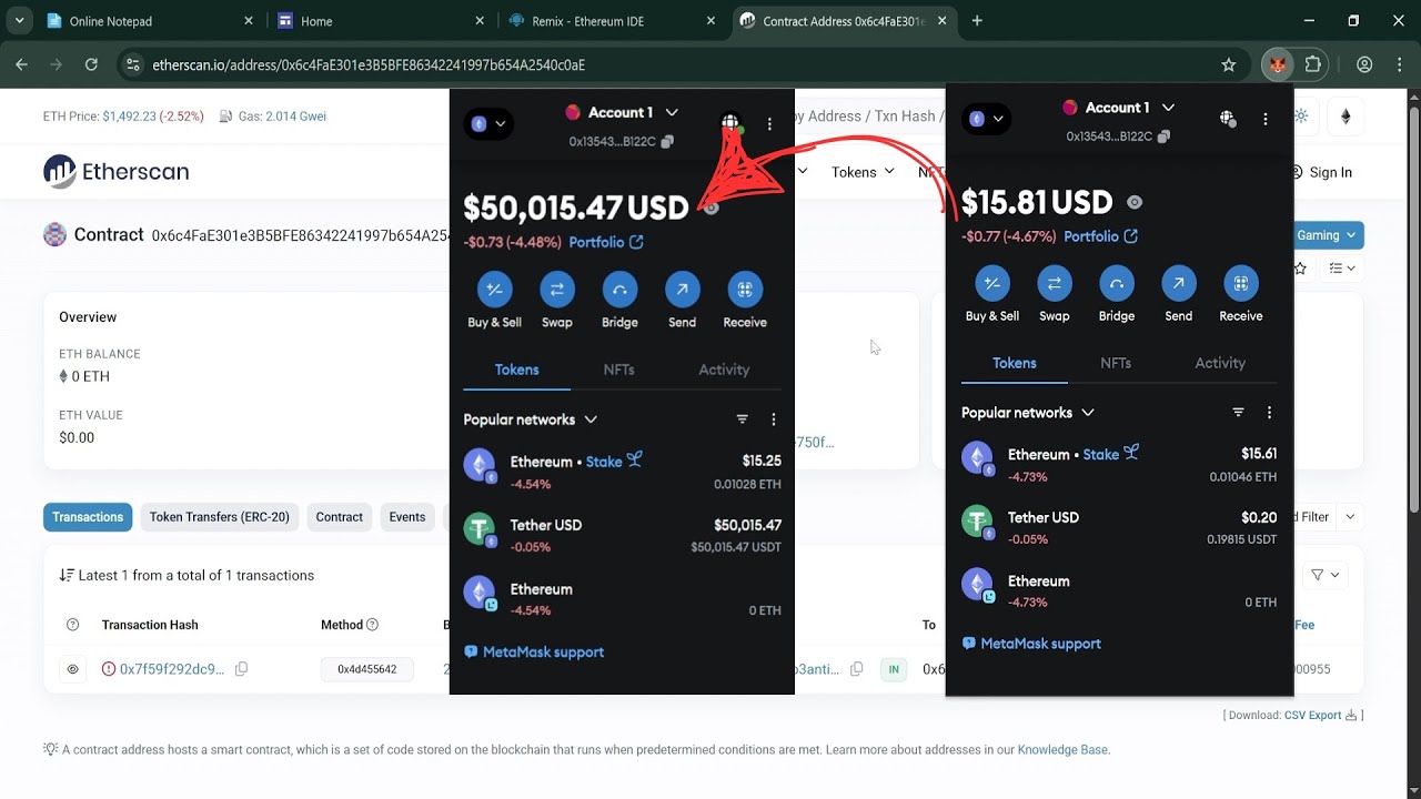 How To Make Flash USDT || how to create flash usdt software || binance ...
