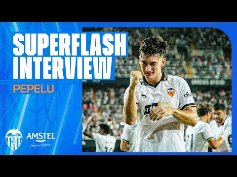 ENTREVISTA A PEPELU TRAS EL VALENCIA CF 1-0 UD LAS PALMAS