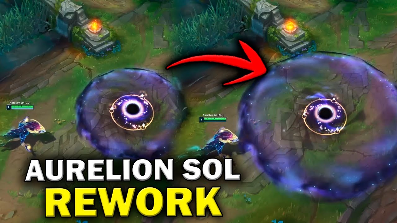 Aurelion Sol REWORKED SKILLS - YouTube