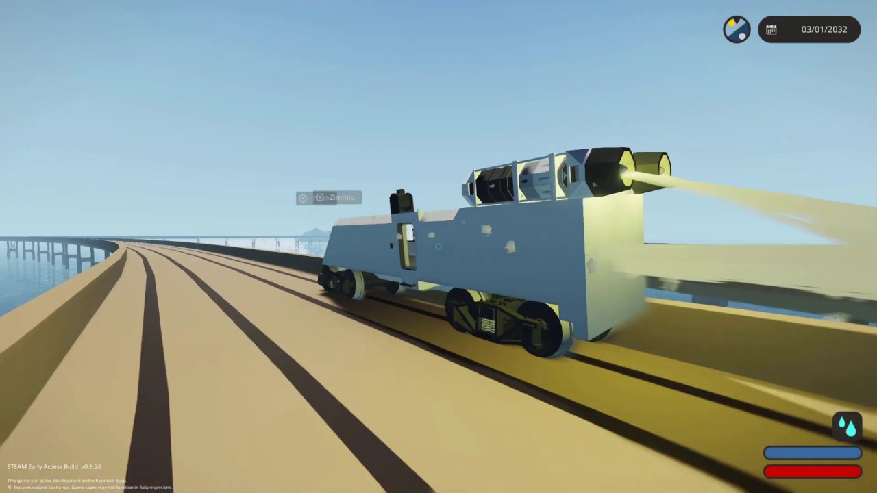 Stormworks Part 10: Rocket Train - YouTube