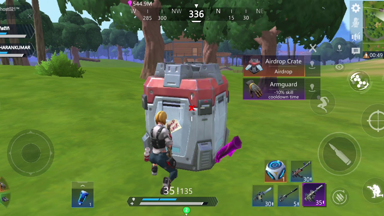 Omega Legends Gameplay 2 - Battle royale for Android. - YouTube