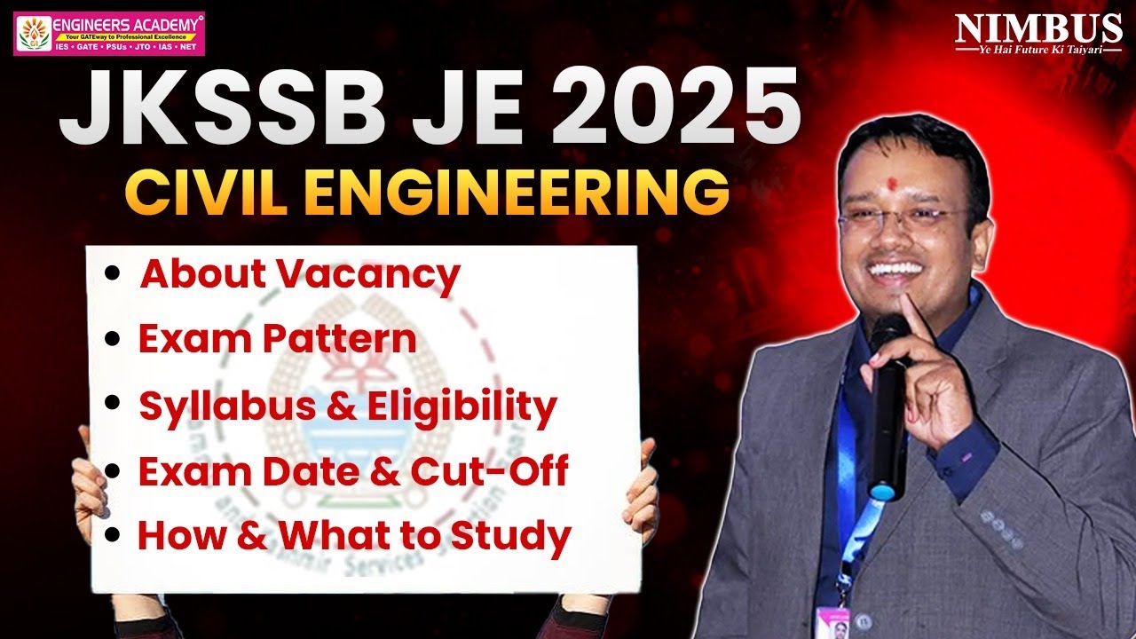 🎯All About JKSSB JE Civil Vacancy 2025🎯How to Prepare for JKSSB JE 2025 ...