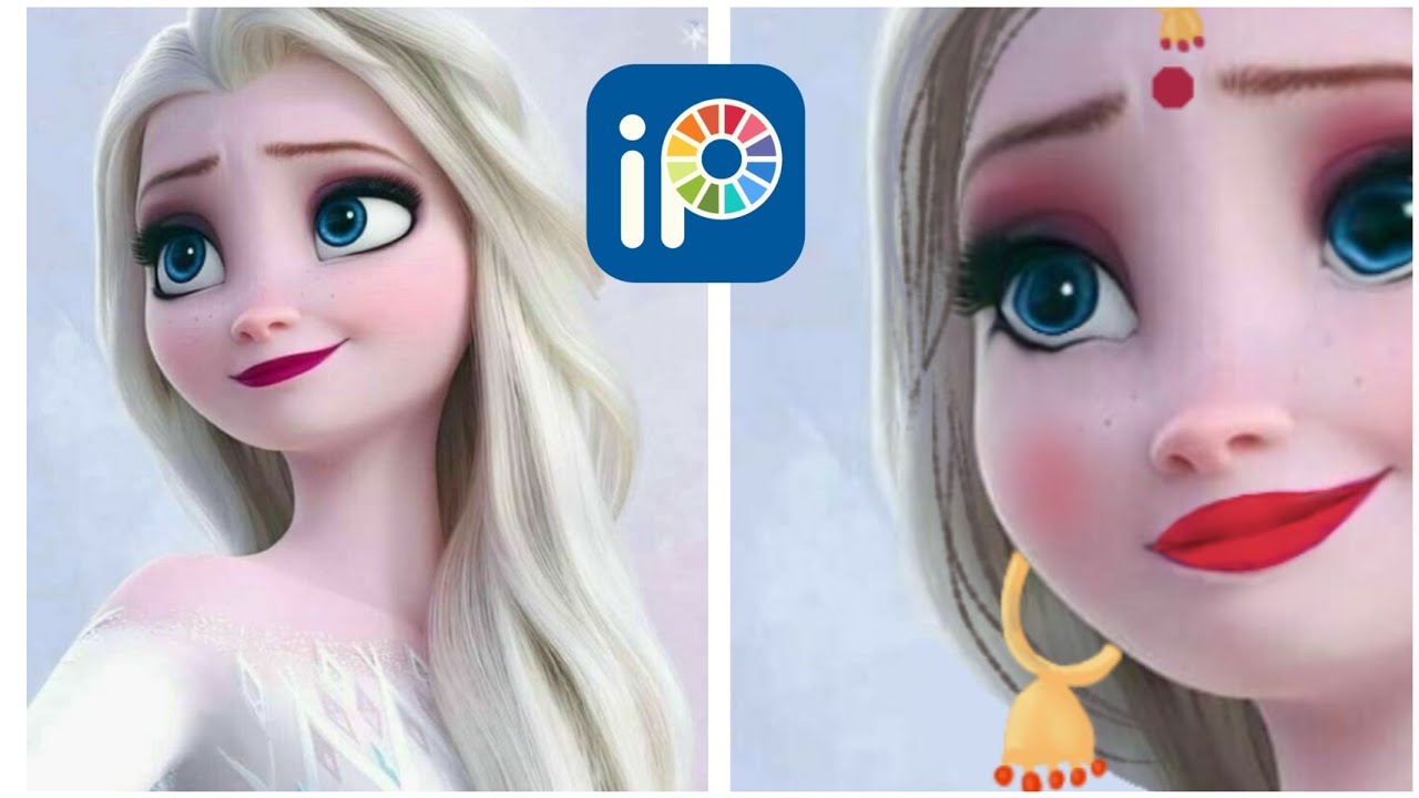 Transforming elsa into desi indian style... - YouTube
