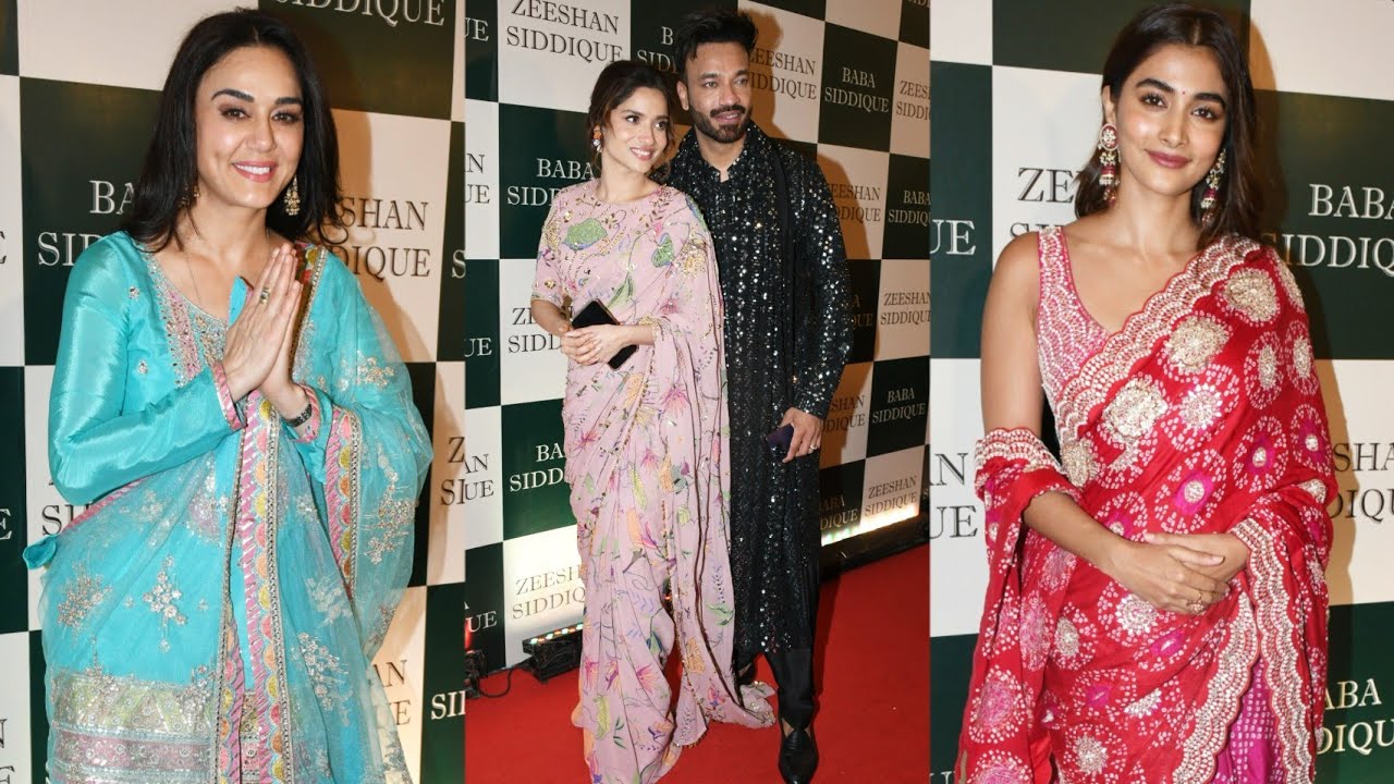 Ankita Lokhande Vicky Jain, Priti Zinta & Pooja Hegde attend Baba ...