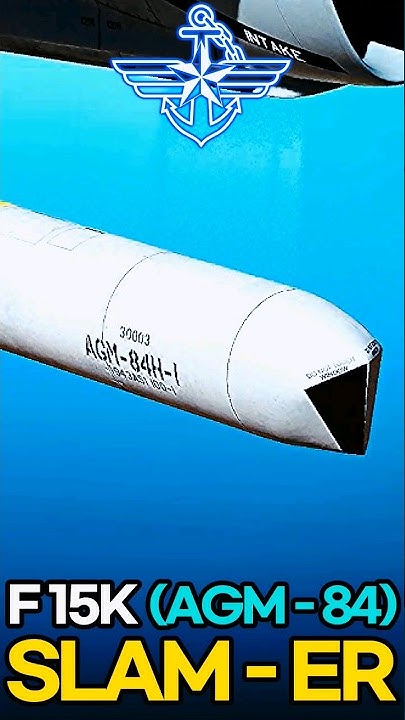 F-15K: AGM-84( SLAM - ER ) 공대지 미쓸 발사장면 - YouTube