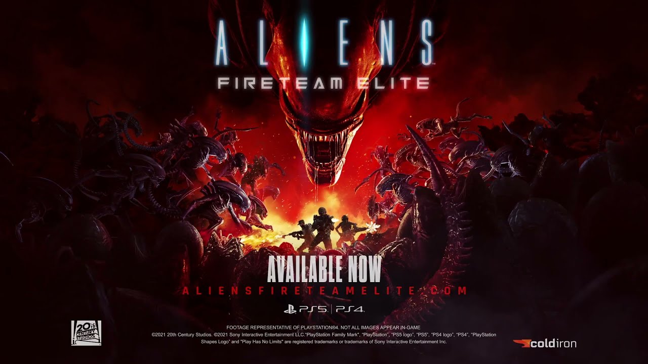 Aliens Fireteam Elite Launch Trailer Ps5 Ps4 Youtube