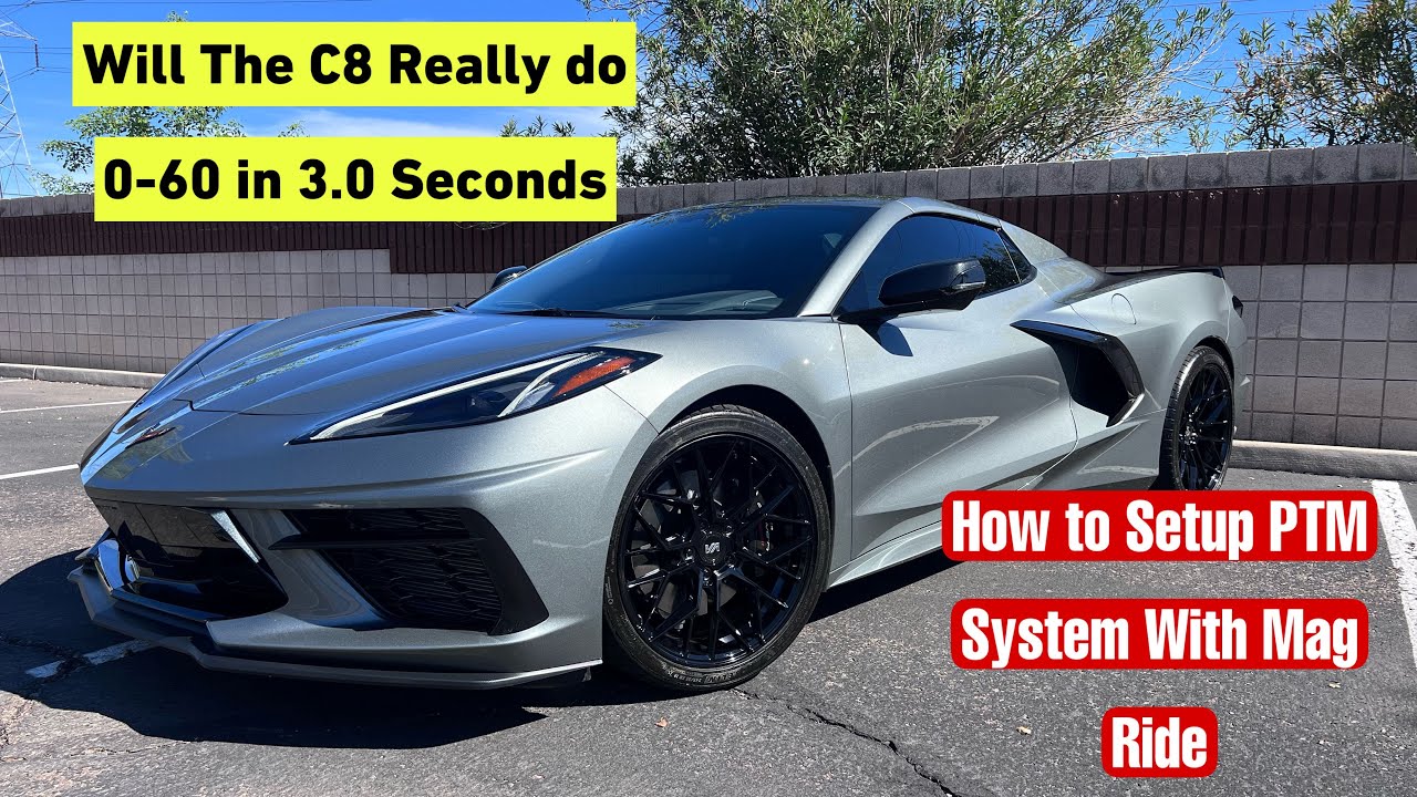 Setting Up C8 Corvette PTM System and How to use Launch Control for ...