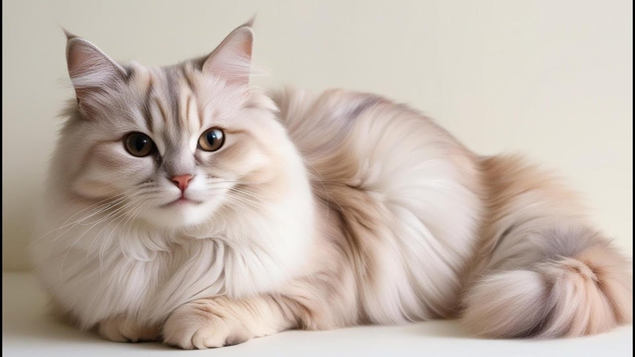 Kucing ras anggora yang lucu dan imut dengan bulu #shorts #shortvideo ...