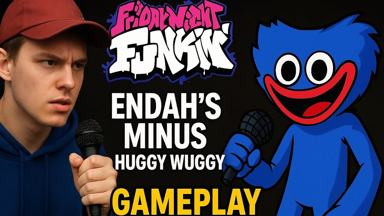 FNF Vs. Endah's Minus Huggy Wuggy gameplay rasazy 2.0super najimi osana ...