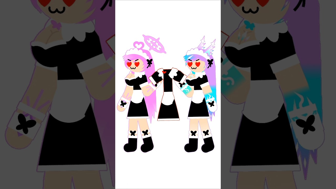 AngeloZen Wears the Maid Cafe Dress Outfit (Lab Crew Short) [Stick ...