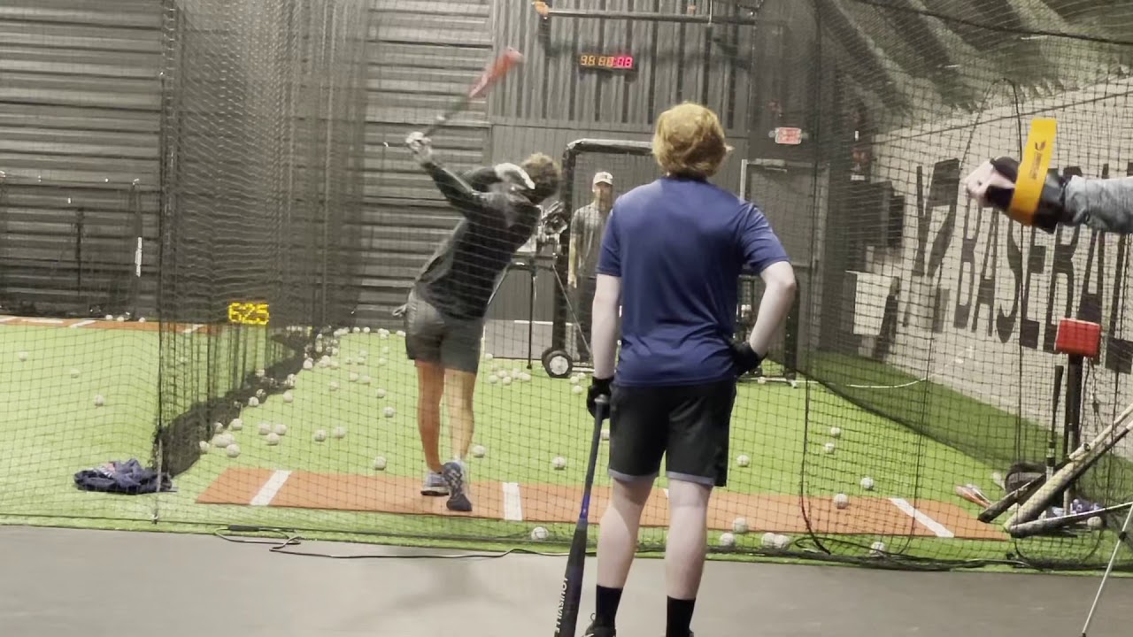 Hitting session. X2 baseball, concord NC - YouTube