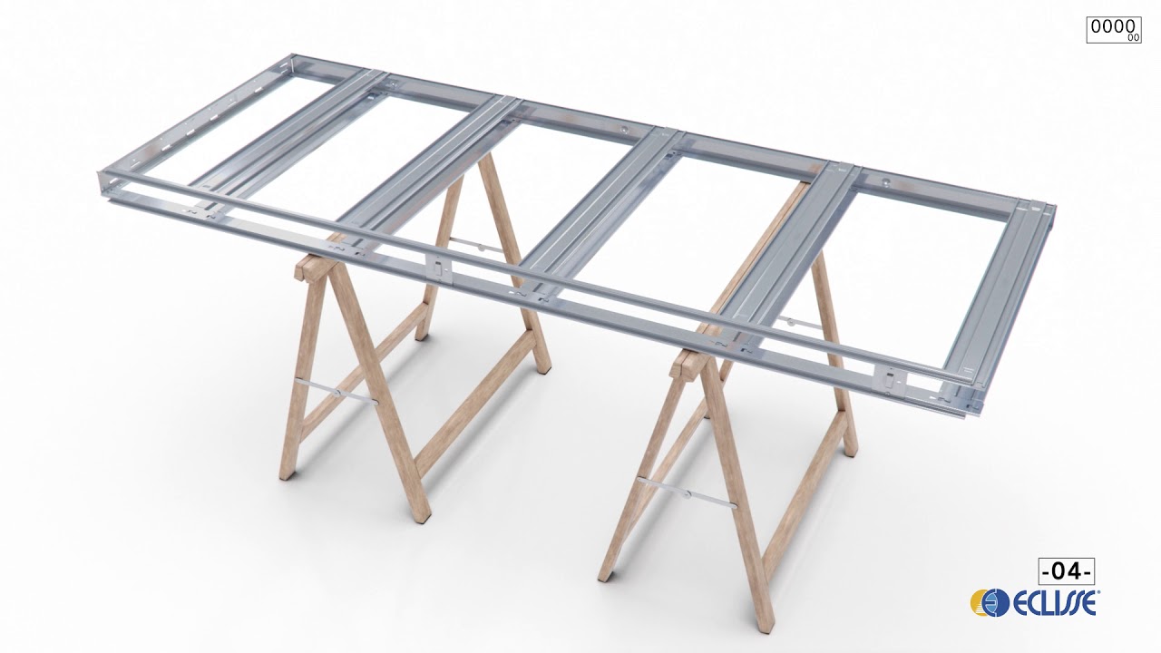 ECLISSE SINGLE CLASSIC STUD WALL KIT - YouTube