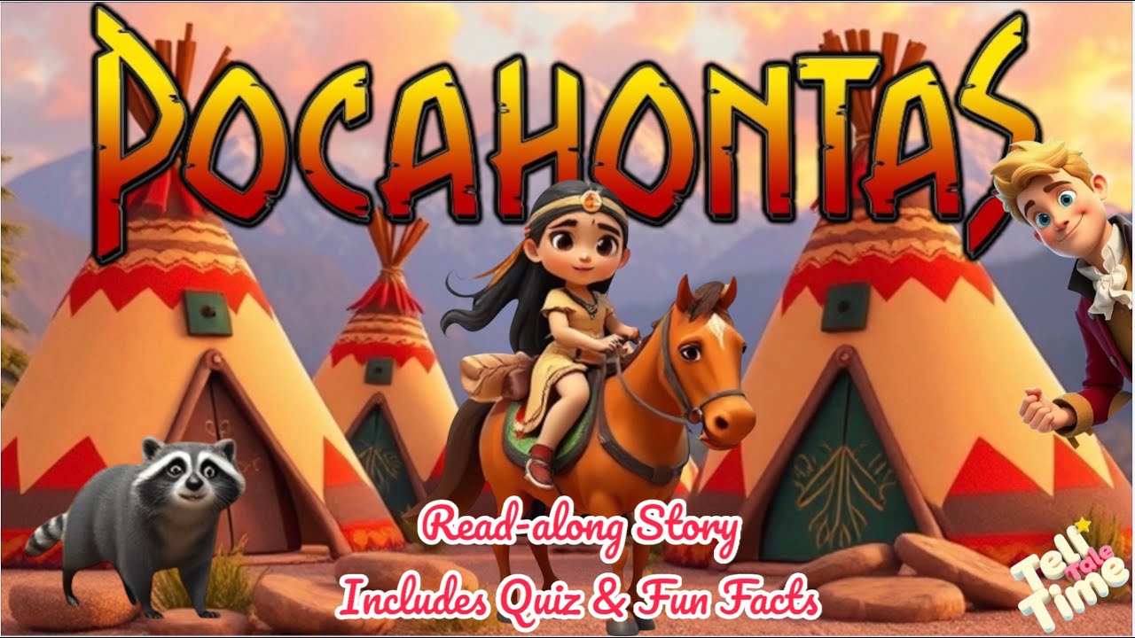 Read-along Kid's Story | Disney | Pocahontas | Includes Quiz & Fun ...