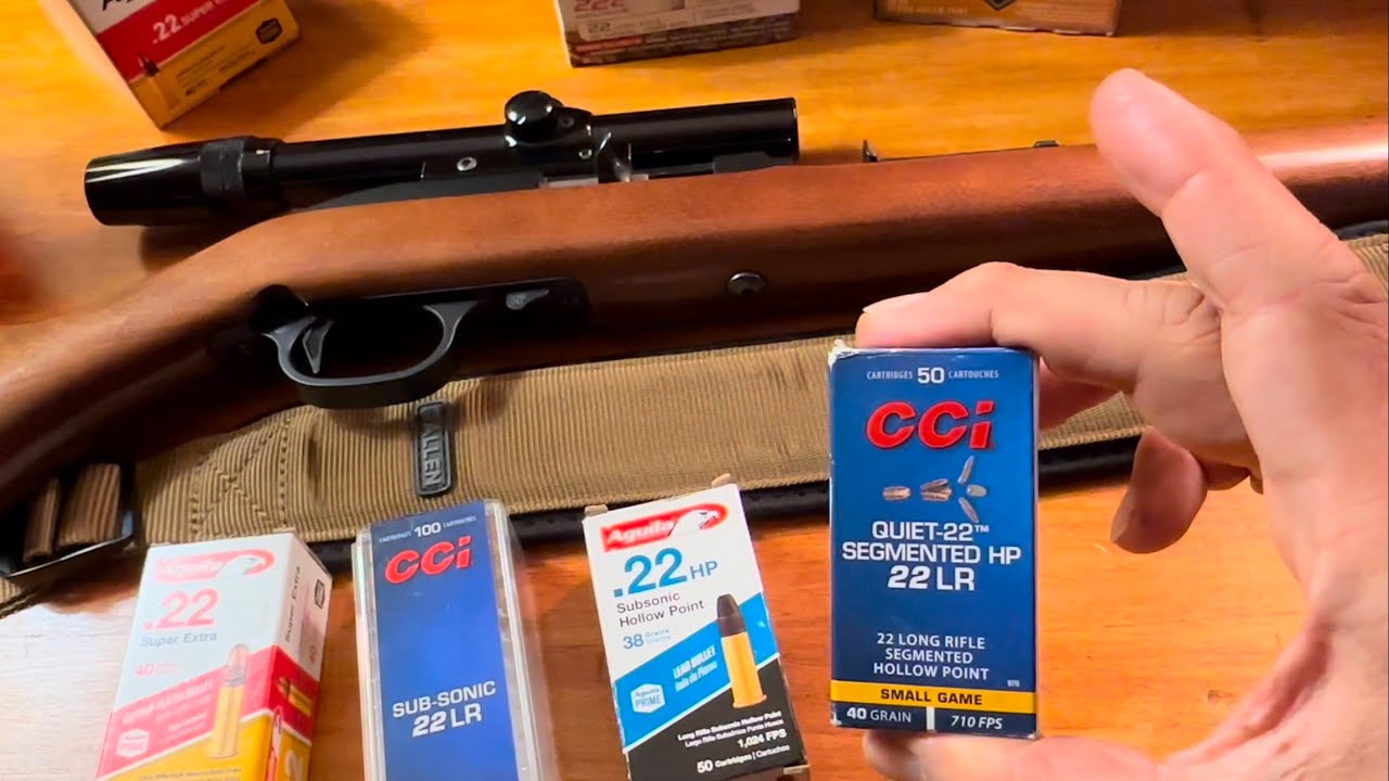 CCI Quiet Vs Aguila Subsonic 22LR Is This Ammo Really Quiet Is It cci-quiet-vs-aguila-subsonic-22lr-is-this-ammo-really-quiet-is-it