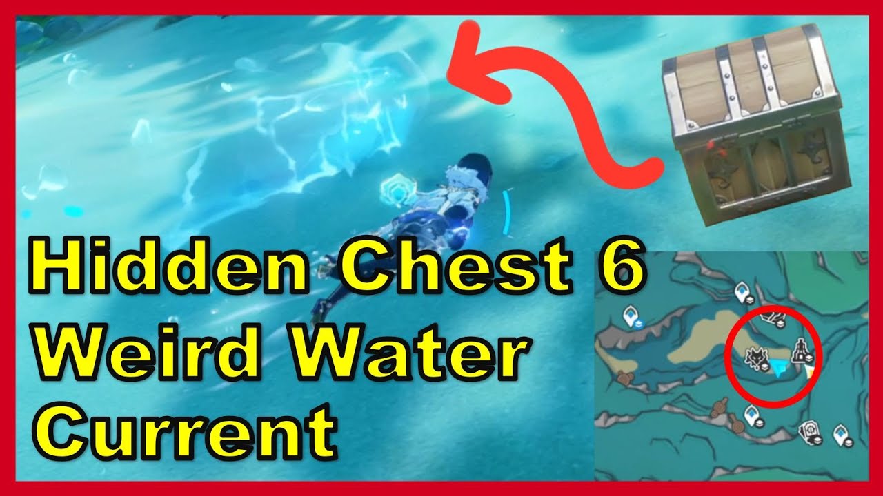 Very Hidden Chest With Weird Water Current 6 - YouTube