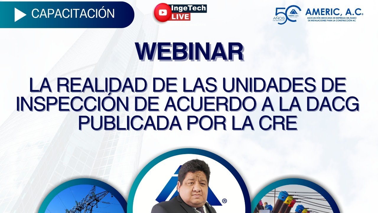 WEBINAR | La realidad de las unidades de inspección de acuerdo a la ...