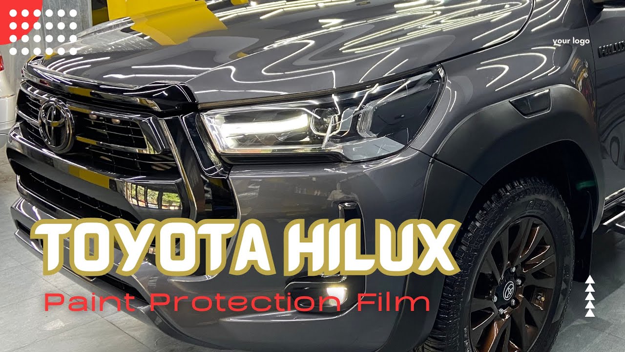Toyota Hilux FULL Paint Protection Film PPF ~ TripNMunch - YouTube
