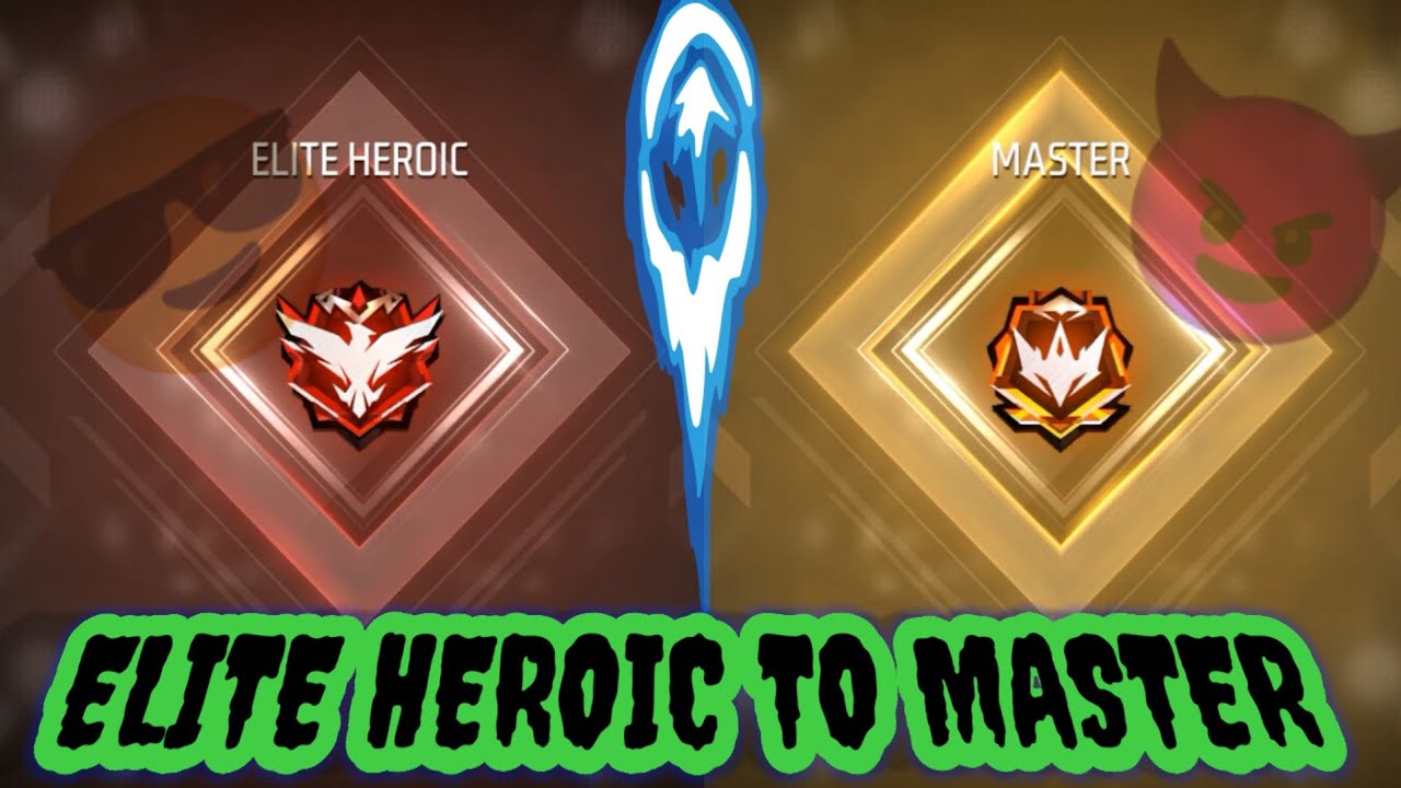 FREE FIRE || HEROIC TO MASTER RANK - YouTube